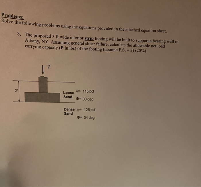 Solved Problems: Solve the following problems using the | Chegg.com