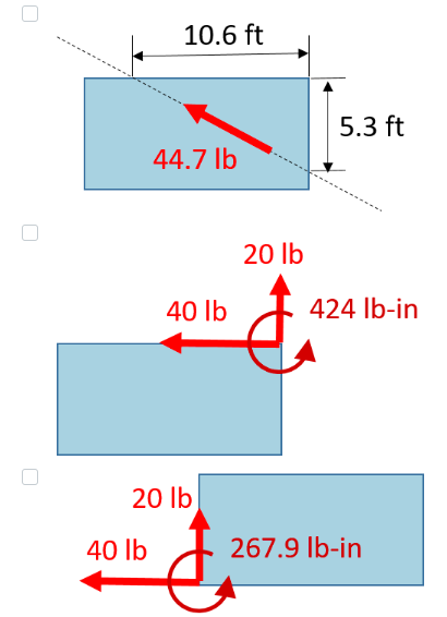 Solved Which of the following is an equivalent load for the | Chegg.com