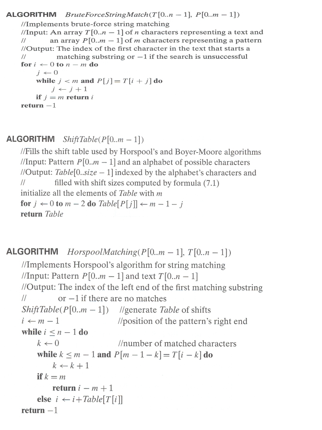 Solved Turn all 3 ﻿of these algorithms into java code | Chegg.com