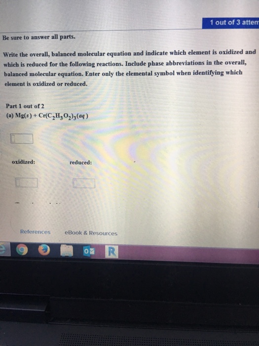 Solved Write the overall, balanced molecular equation and | Chegg.com Solved Write the overall, balanced molecular equation and | Chegg.com