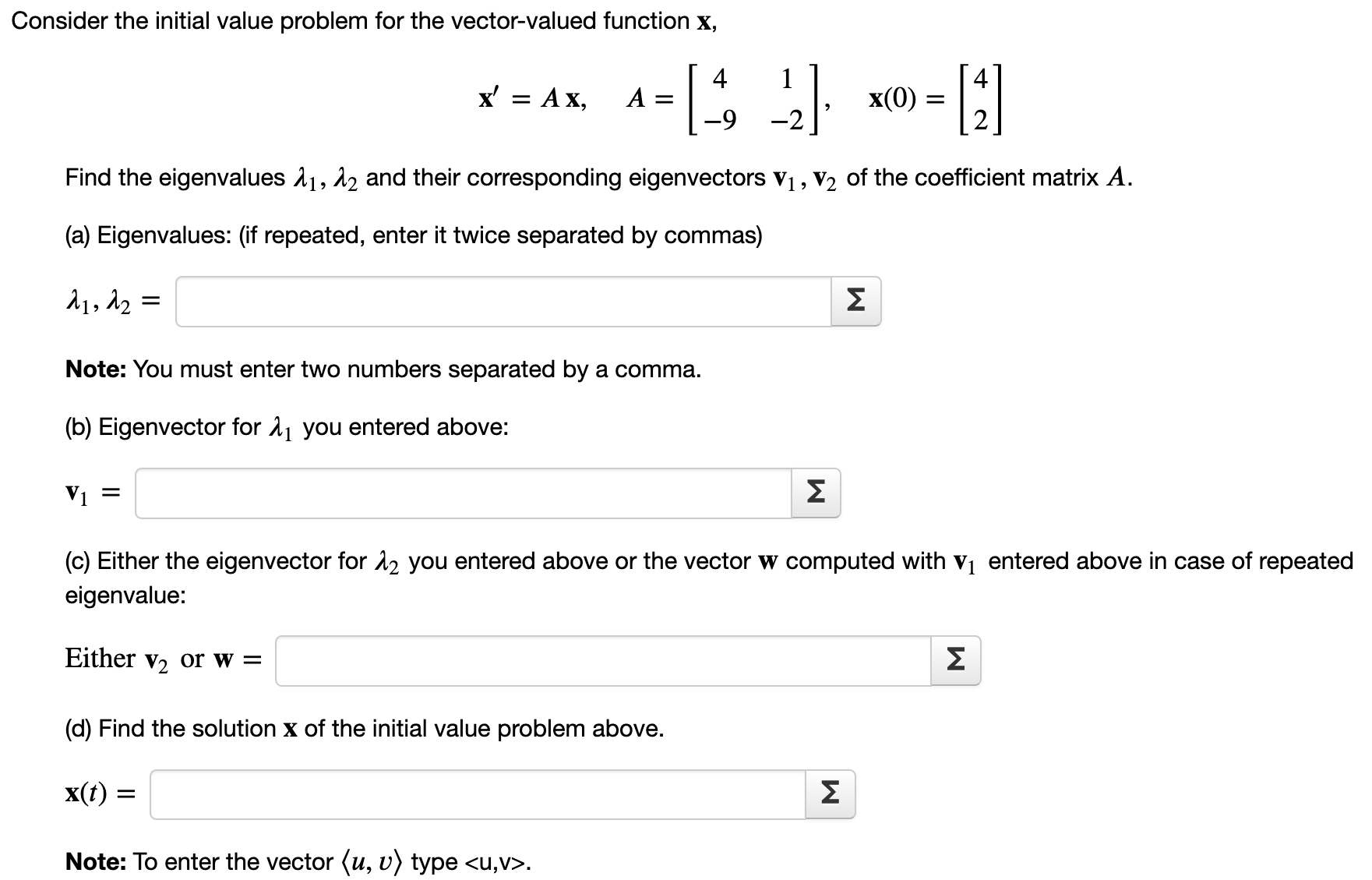 Solved Consider the initial value problem for the | Chegg.com