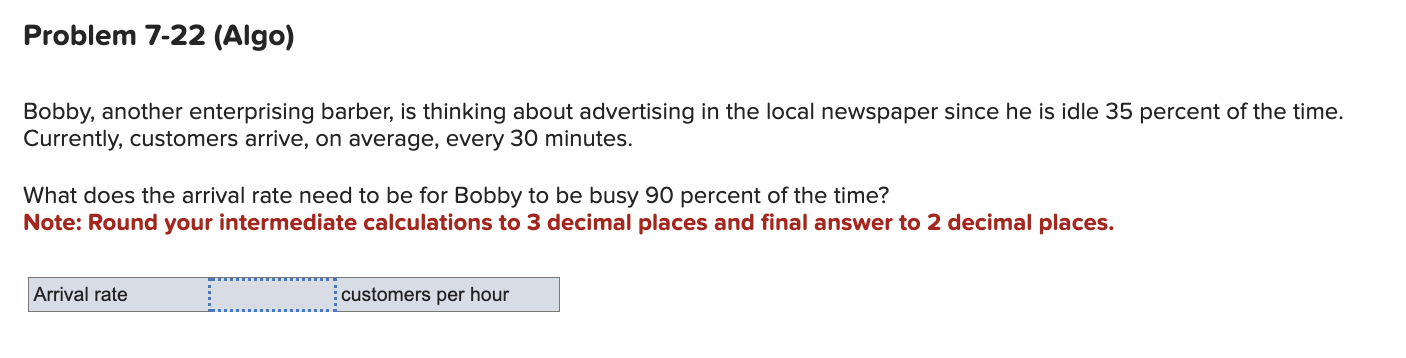 Solved Bobby, another enterprising barber, is thinking about | Chegg.com