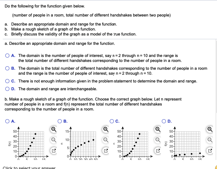 Solved Do the following for the function given below. | Chegg.com