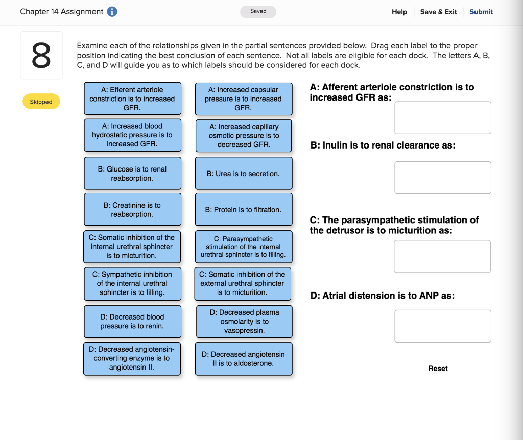 Solved Chapter 14 Assignment Saved Help Save & Exit Submit | Chegg.com