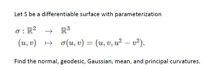 Solved Let S be a differentiable surface with | Chegg.com