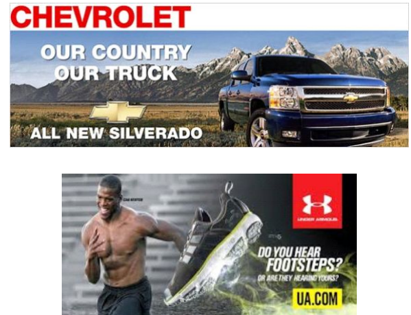 Solved Discuss two or three advertisements shown BELOW and | Chegg.com