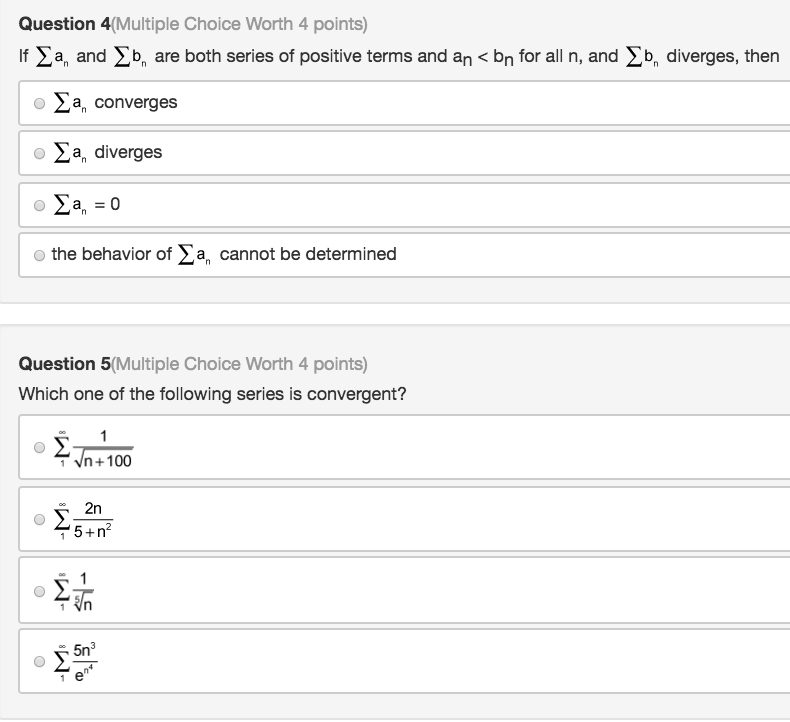 Solved Question 4(Multiple Choice Worth 4 points) If Ya, and | Chegg.com