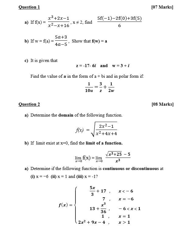 Solved SUBJECT: CALCULUS | Chegg.com
