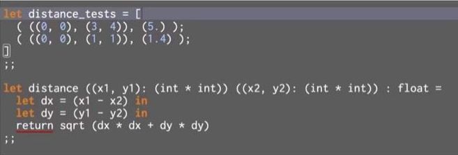 Solved Fix the ocaml code for according to the | Chegg.com