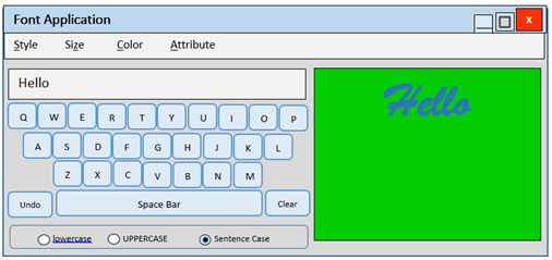 Solved In C# GUI create an application that allows user to | Chegg.com