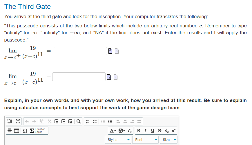 Solved You arrive at the third gate and look for the | Chegg.com