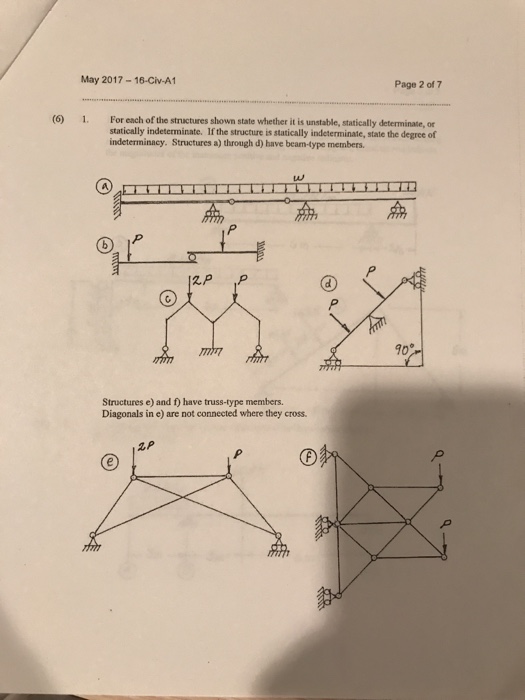 Solved May 2017-16-Civ-A1 Page 2 of 7 (6) For each of the | Chegg.com