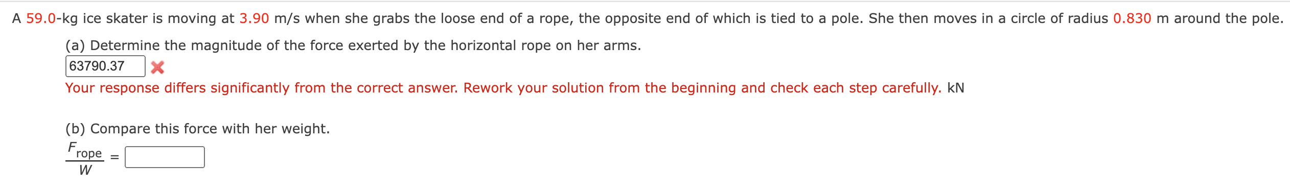 Solved (a) Determine the magnitude of the force exerted by | Chegg.com