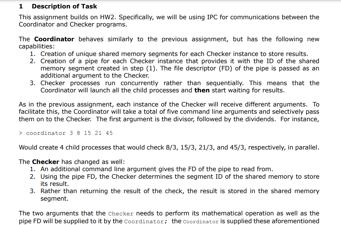 Solved 1. The Coordinator will complete multiple cycles of | Chegg.com