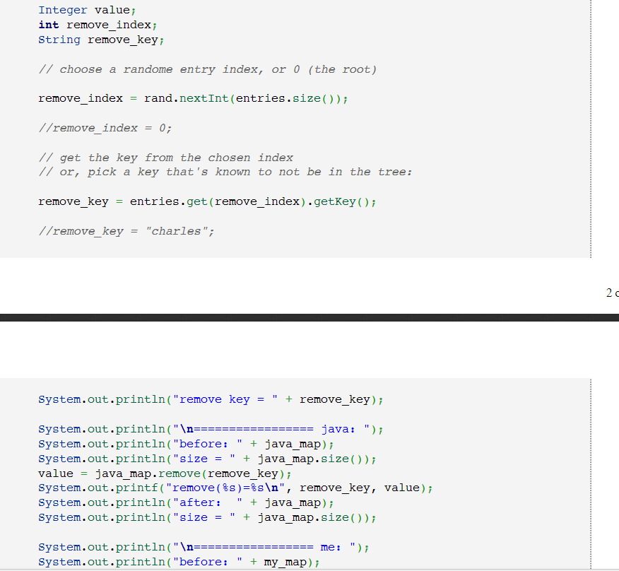 Write a Java-correct implementation oof the remove | Chegg.com