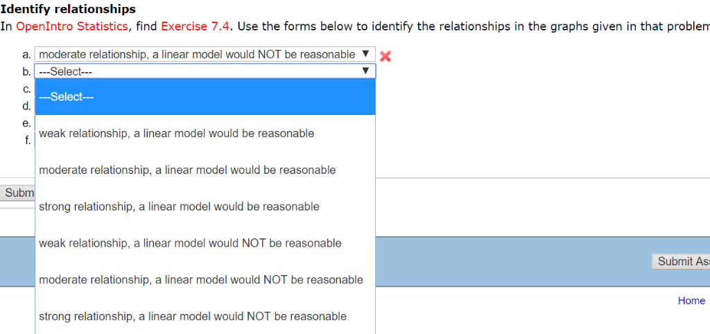 Solved Identify relationships In OpenIntro Statistics, find | Chegg.com
