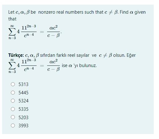 Solved Let c, a, ß be nonzero real numbers such that c# B. | Chegg.com
