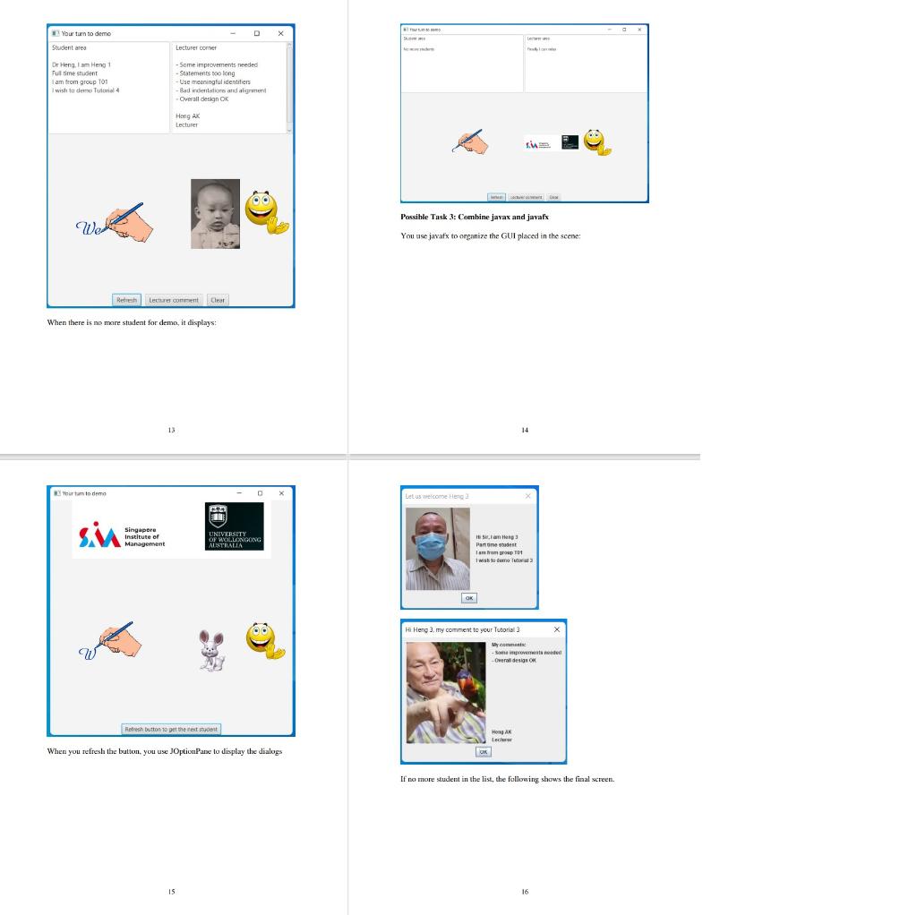 Need help with assignment 3 about java programming | Chegg.com