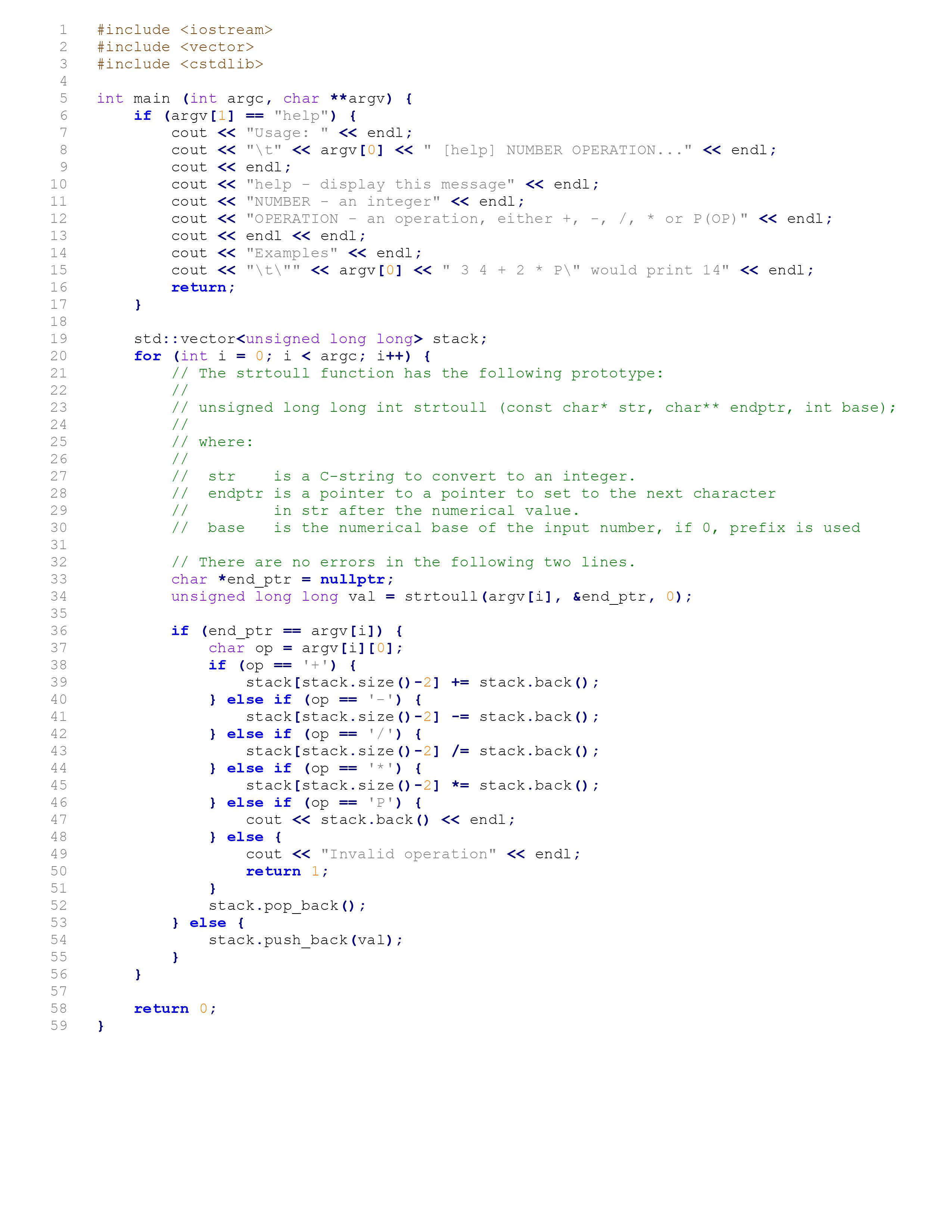 Solved Consider the attached program that accepts a formula | Chegg.com