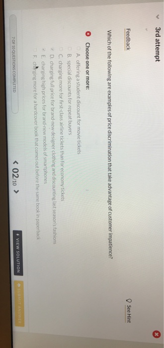 Solved 05 Question 2 Points A See Page 340 1st Attempt 