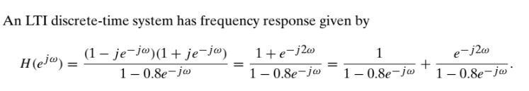 Solved An LTI discrete-time system has frequency response | Chegg.com