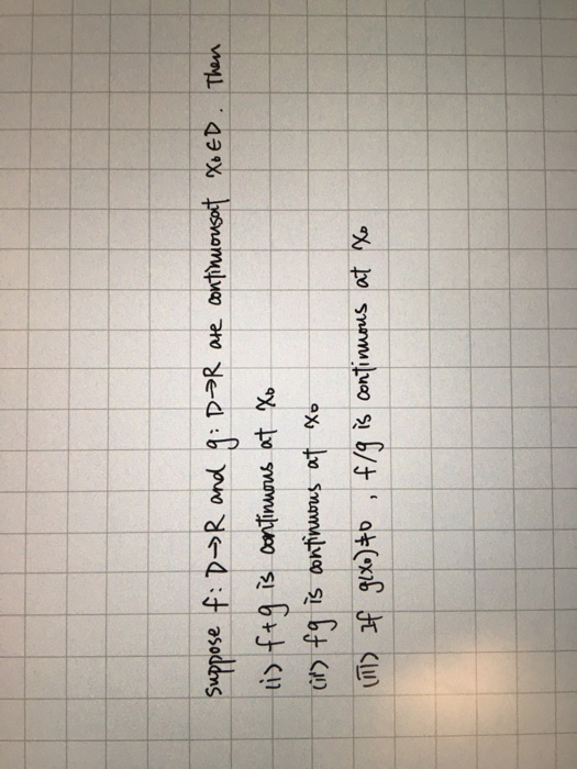 Solved Suppose f: D rightarrow R and g: D rightarrow R are | Chegg.com