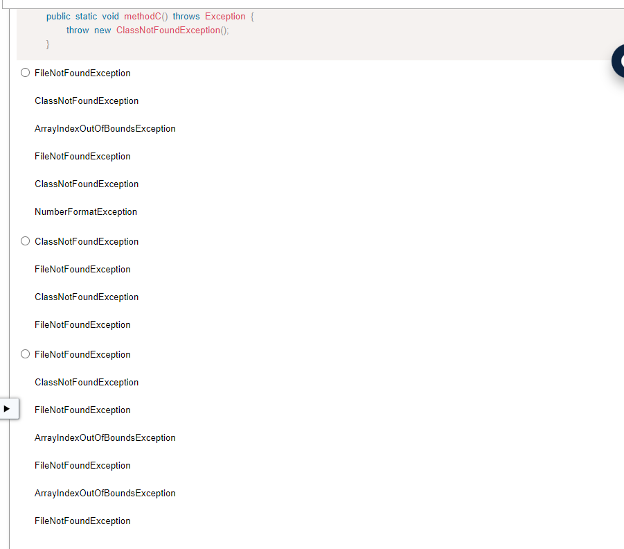 Solved Public Static Void Methoda Throws Exception 