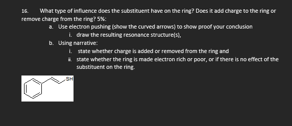Solved Do answer number 16a and 16b correctly. you will be | Chegg.com