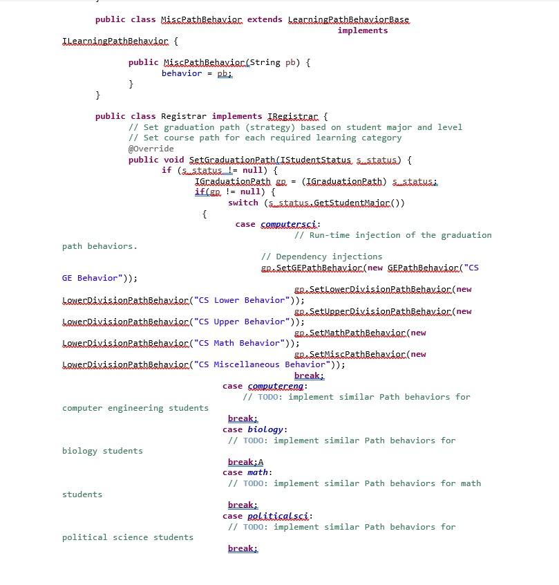 we will learn some of the OO design principles to | Chegg.com
