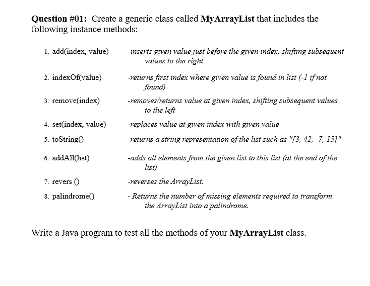 Solved Data Structure in JAVAScreenshots must be added to | Chegg.com