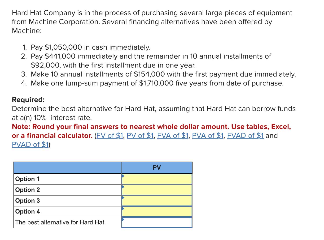 Solved Hard Hat Company is in the process of purchasing | Chegg.com