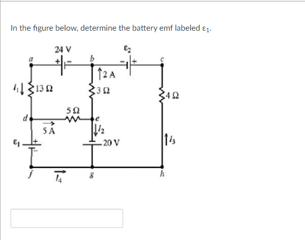 Solved Determine the unknown current labeled I in the | Chegg.com Solved Determine the unknown current labeled I in the | Chegg.com