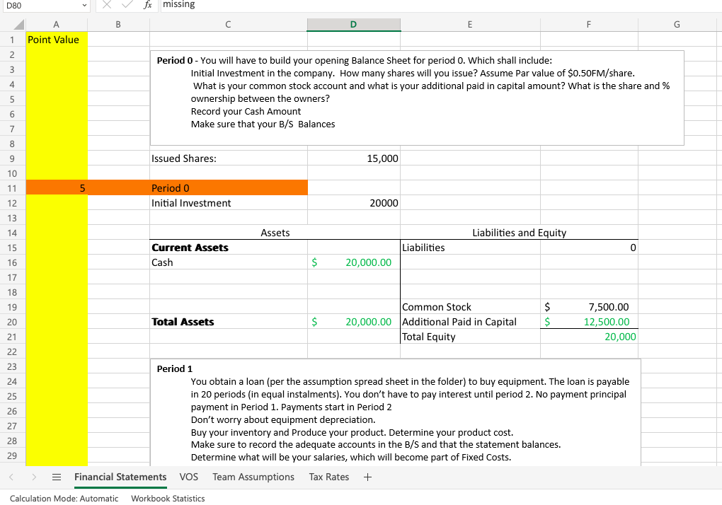 Calculation Mode: Automatic Workbook Statistics≡ | Chegg.com