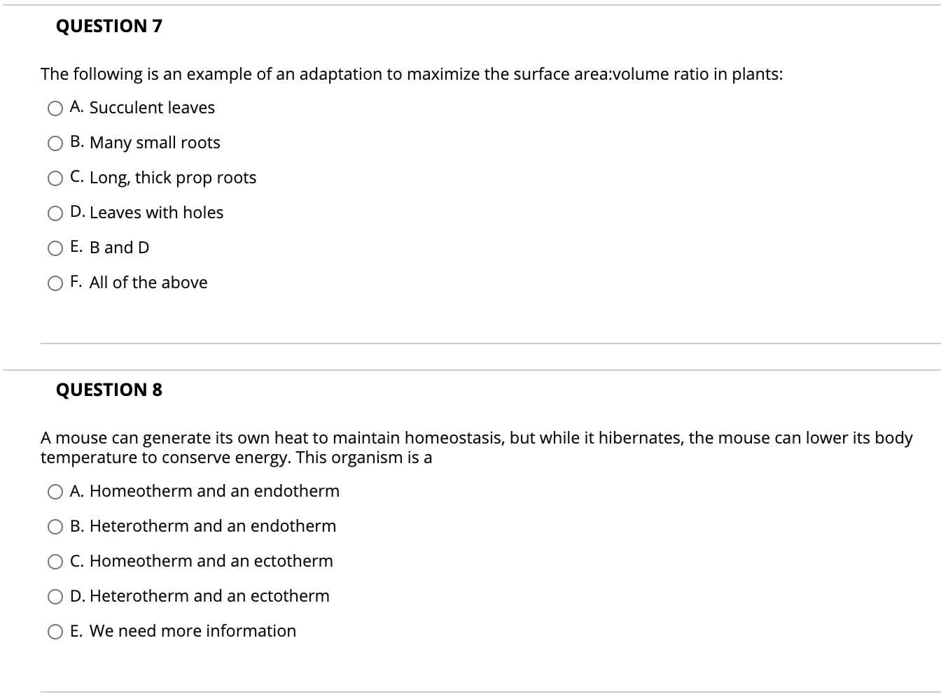 Solved QUESTION 7 The following is an example of an | Chegg.com