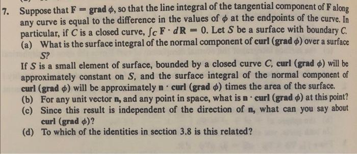 Solved Vector Analysis (Stokes' Theorem) the answers are | Chegg.com