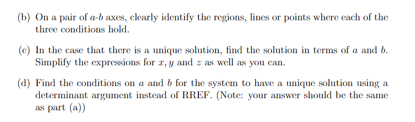 Solved 4. Consider the following matrix equation: | Chegg.com