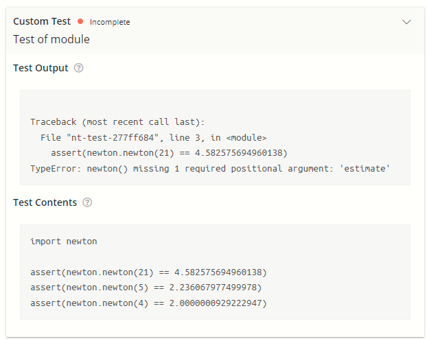 Solved 1 import math 2 # Initialize the tolerance 3 | Chegg.com