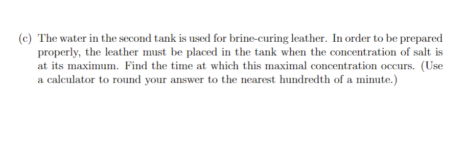 Solved 3. Mixture Problem: Consider the cascade of two tanks | Chegg.com