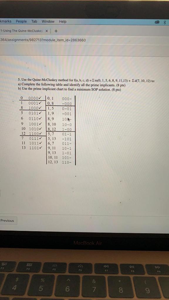 Solved kmarks People Tab Window Help 1-Using The | Chegg.com