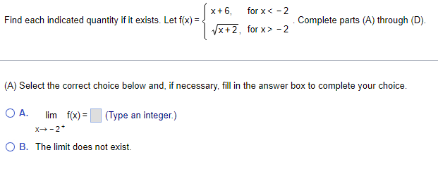 Solved Find each indicated quantity if it exists. Let | Chegg.com