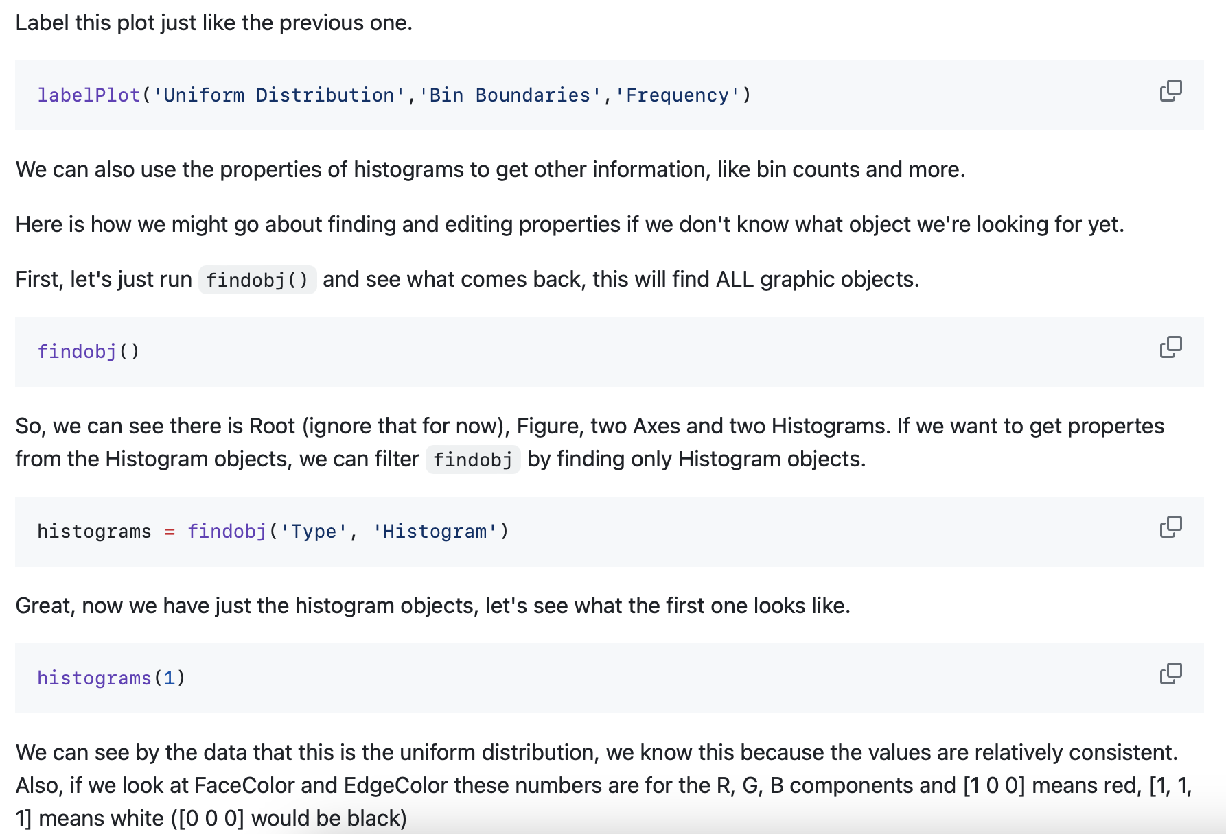 Solved Using the randn( ) function to create a row vector of | Chegg.com