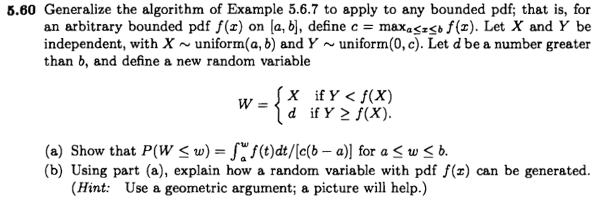 Solved 5.60 Generalize the algorithm of Example 5.6.7 to | Chegg.com