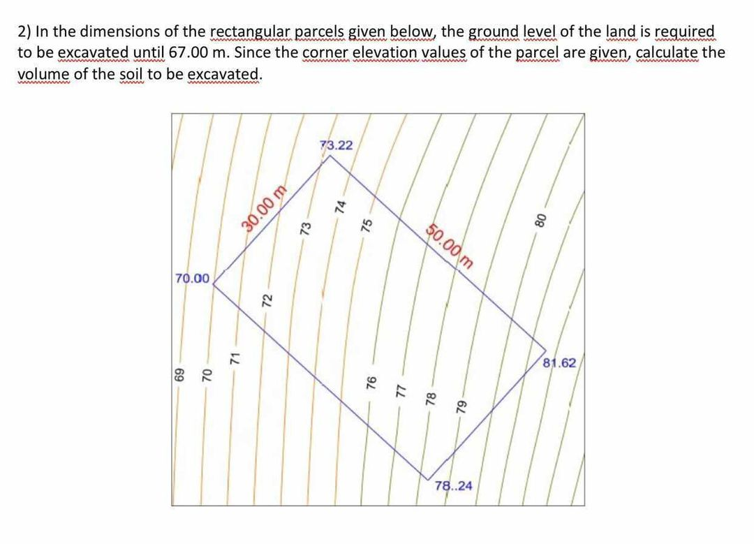 Solved 2) In the dimensions of the rectangular parcels given | Chegg.com