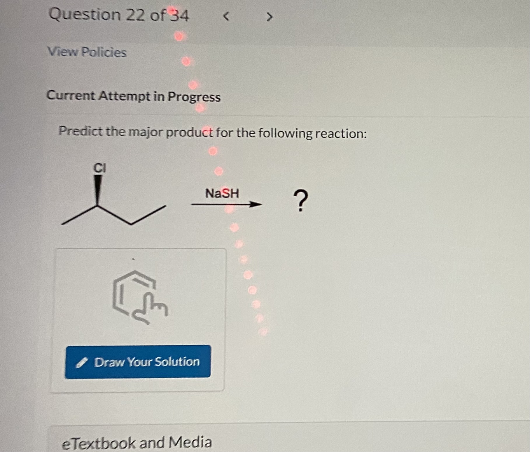 Solved Predict the major product for the following reaction: | Chegg.com