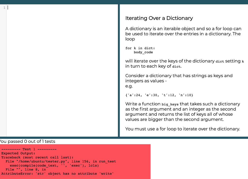 Solved 1 Def Getvalue Dictionary Key Return Dictionaryget