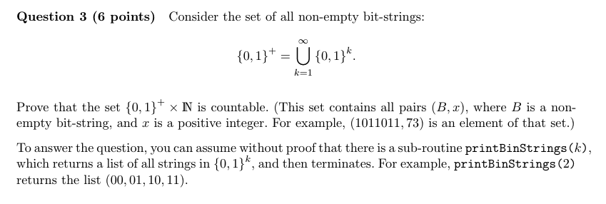 Solved Consider the set of all | Chegg.com