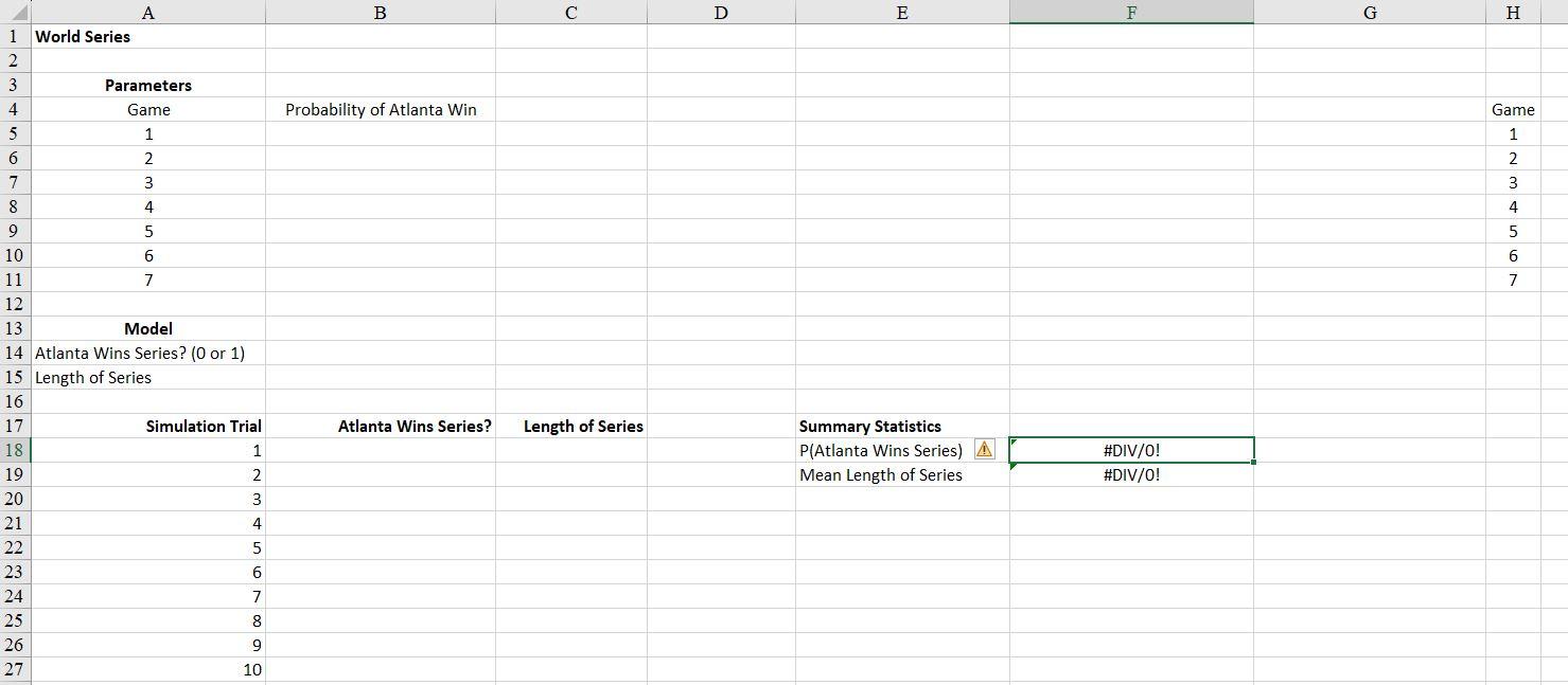 winning each game are as follows. (a) What is the | Chegg.com