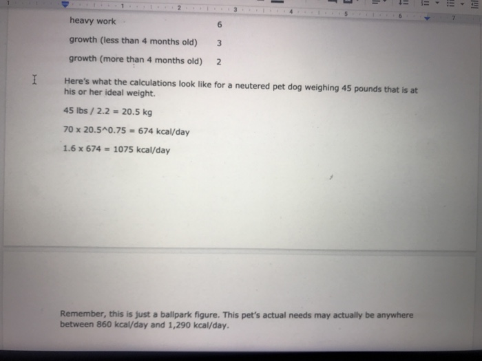 Now calculate the RER and MER for the following | Chegg.com