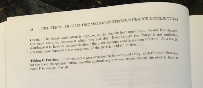Solved CHAPTER 22. THE ELECTRIC FIELD II: CONTINUOUS CHARGE | Chegg.com