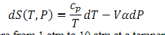Solved Derive an equation for the entropy change. Starting | Chegg.com